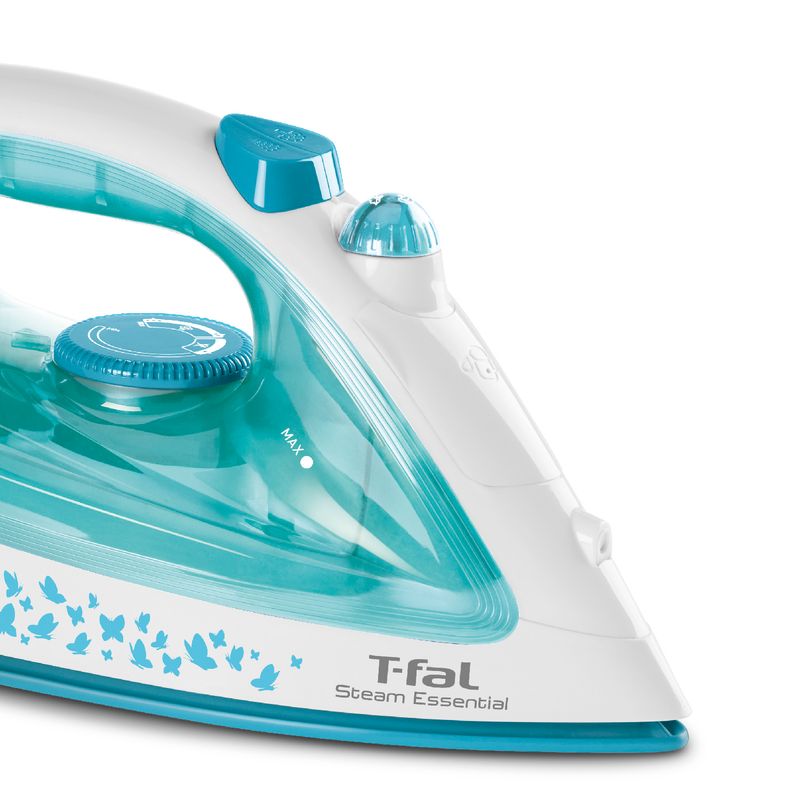 Plancha a Vapor TEFAL Essential Dura Azul Antiadherente - Imusa