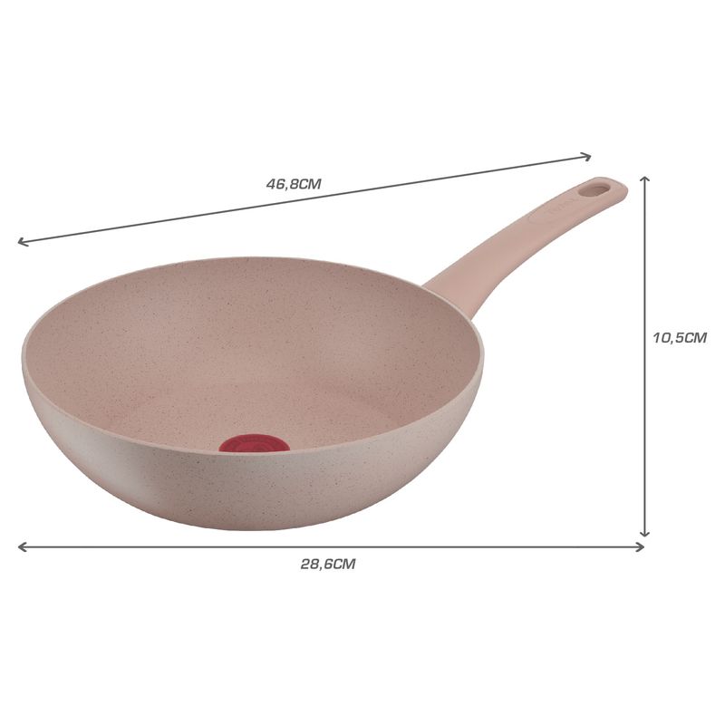 Wok TEFAL 28cm Delight Antiadherente - Imusa