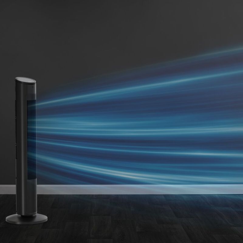 Ventilador de Torre SAMURAI Eole Ultra Negro - Imusa