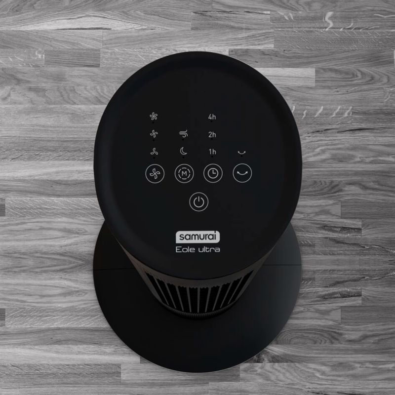 Ventilador de Torre SAMURAI Eole Ultra Negro - Imusa