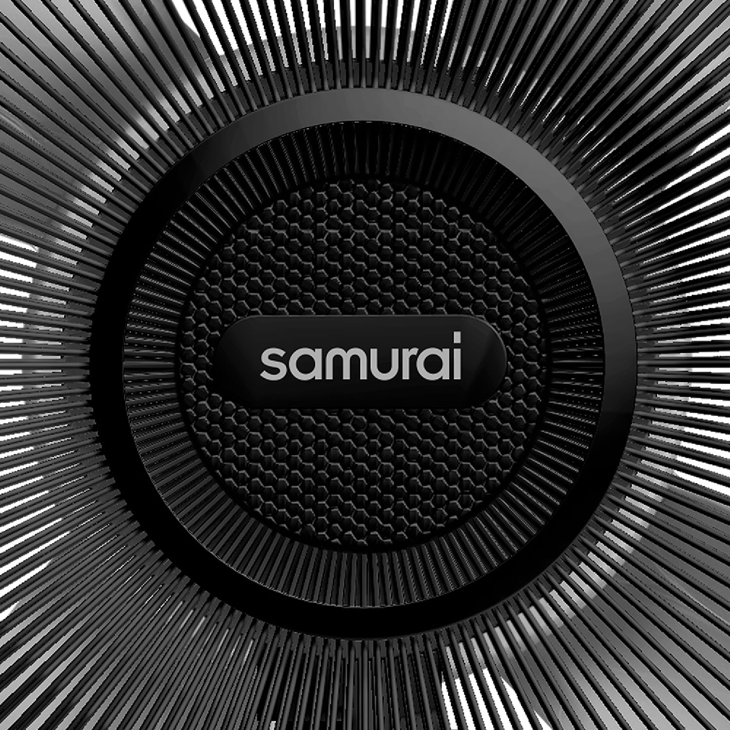 Ventilador SAMURAI Turbo Metallic pedestal Negro - Imusa