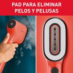 Plancha Vertical T-FAL Pure Pop Coral con Pad Reversible - Imusa