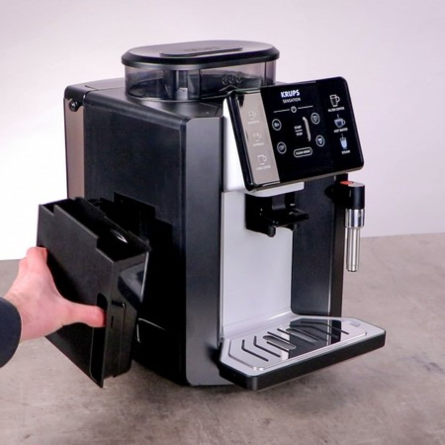Contenedor de residuos espressería KRUPS Sensation - Imusa